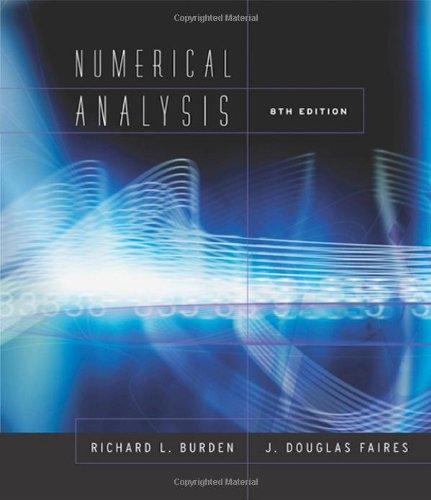 (PDF) Numerical Analysis - Richard L. Burden, J. Douglas Faires - 8th ... (PDF) Numerical Analysis - Richard L. Burden, J. Douglas Faires - 8th ...